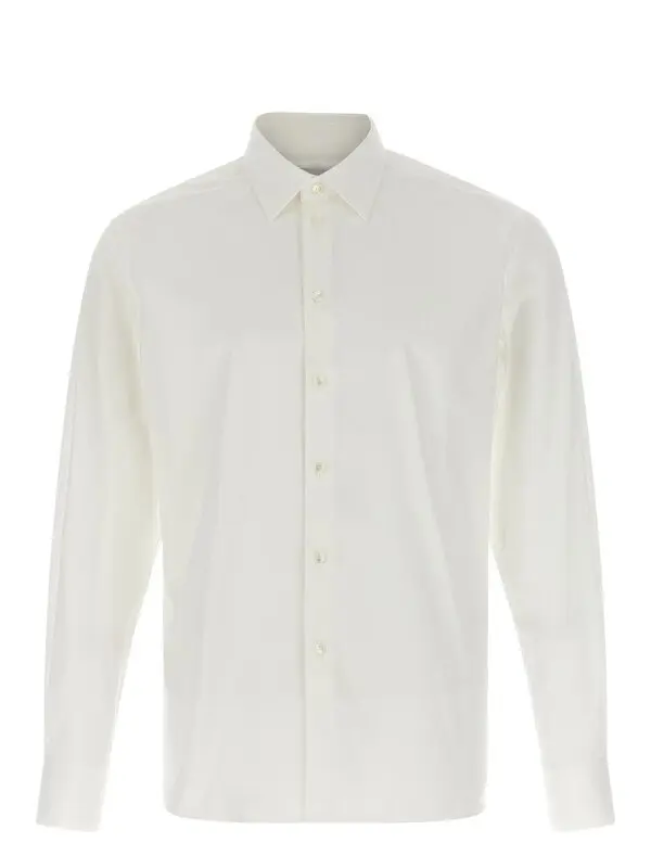 FERRAGAMO Poplin Shirt - White