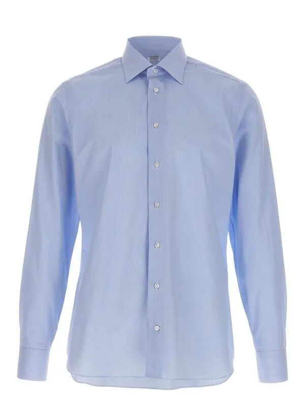 BORRIELLO NAPOLI Spaccanapoli' Shirt - Light Blue