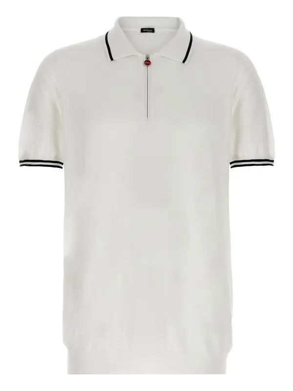 Kiton Ciro' Polo Shirt - White