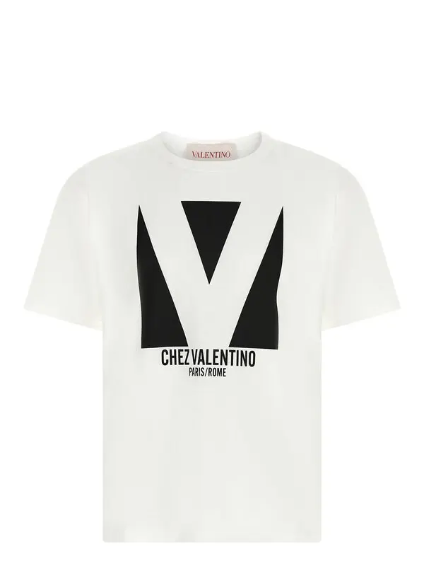 Valentino Garavani Chez T Shirt - White/black
