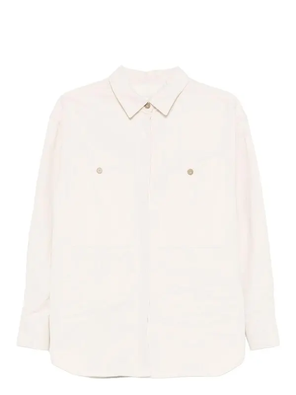 IRO PARIS Nolani Cotton Shirt - Beige