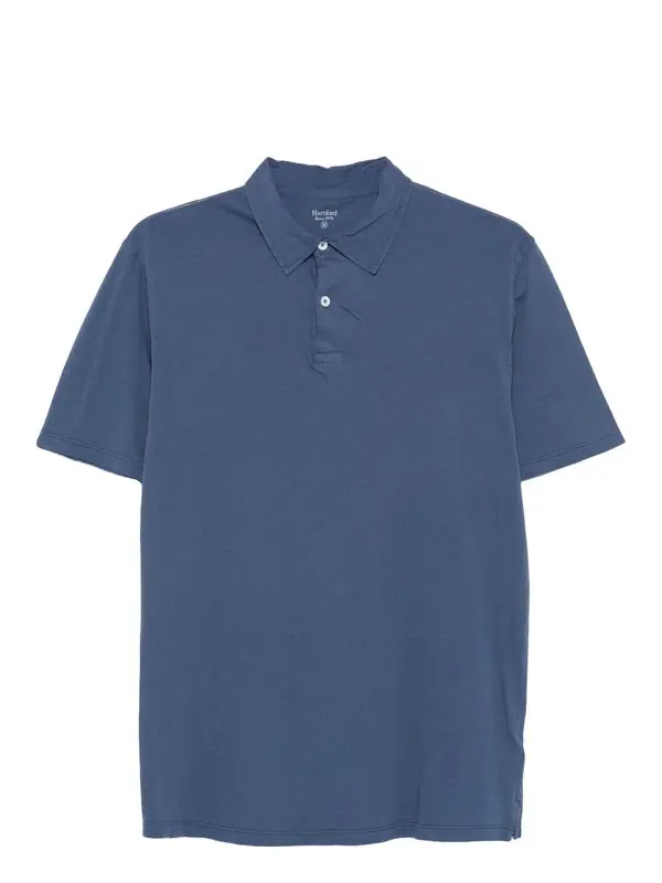 Hartford Cotton Polo Shirt - Blue