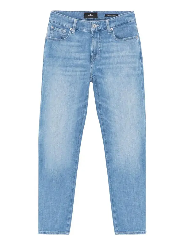 SEVEN Straight Cropped Jeans - Clear Blue