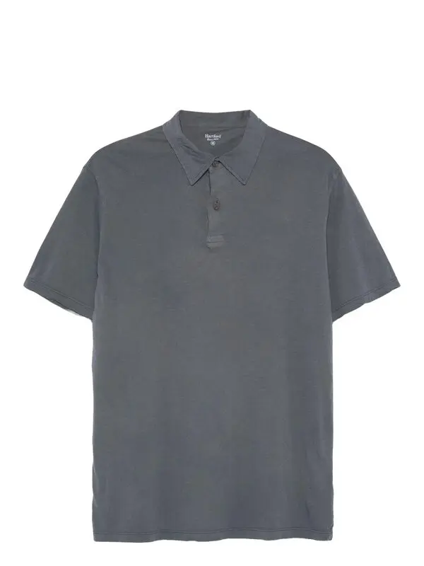 Hartford Cotton Polo Shirt - Blue