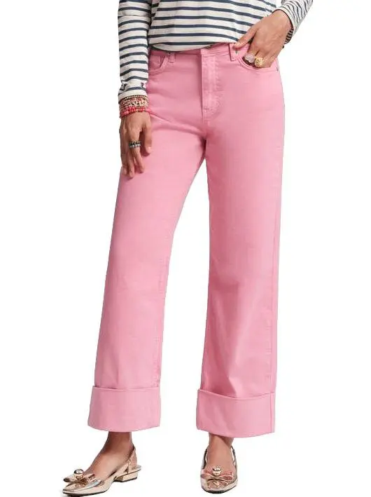FRANCES VALENTINE Smarty Cuffed Jeans - Pink