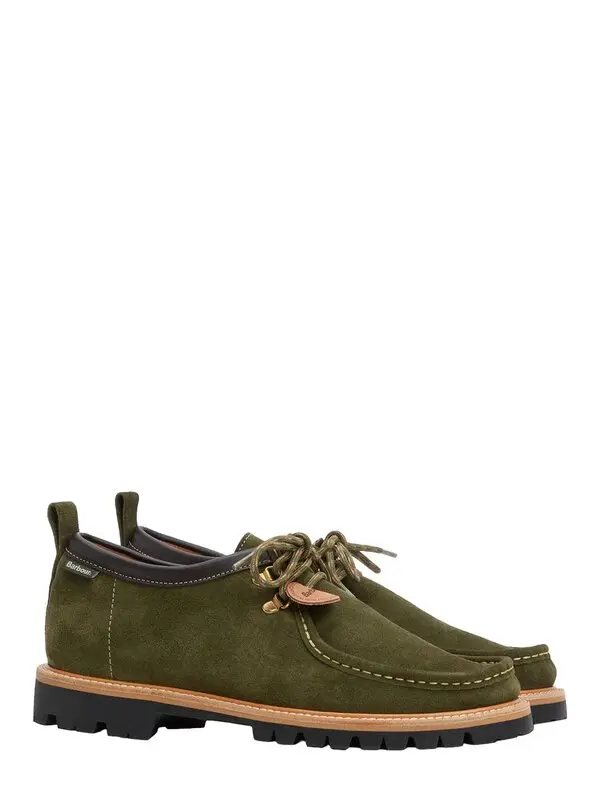 Barbour X Wildbunch Coatham Boat Shoe - Green