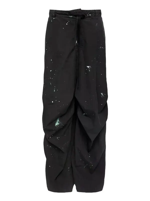 MAISON MARGIELA Paint-splatter Trousers - Black