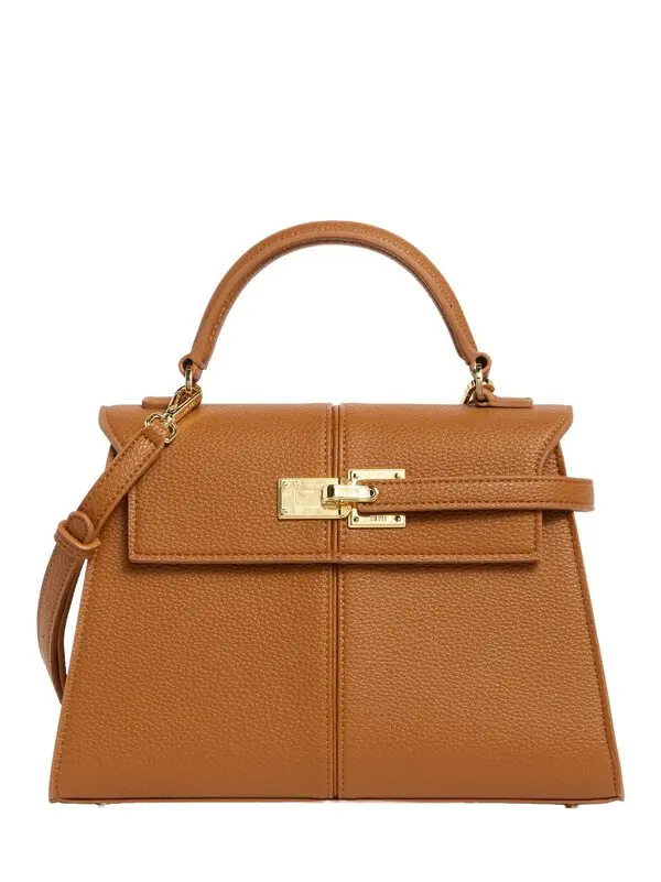 Jw Pei Large Elise Top Handle Bag - Brown