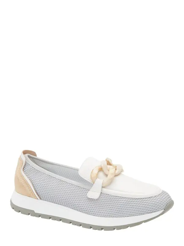 Regarde Le Ciel Eloida Loafer - White/grey/sabbia