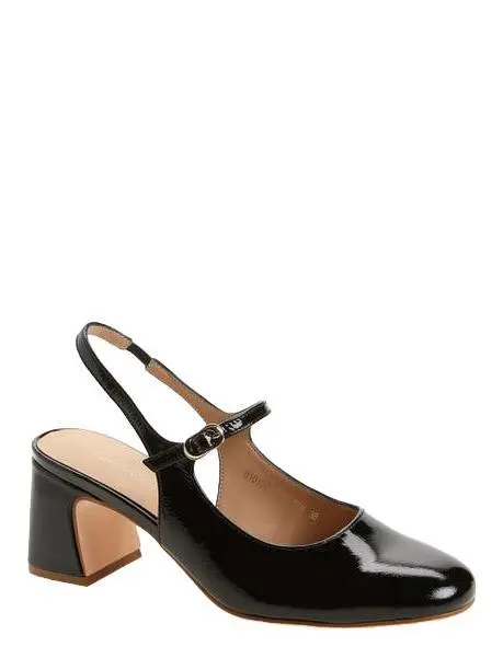 Regarde Le Ciel Edda Slingback Pump - Naplak Black