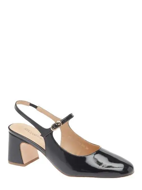 Regarde Le Ciel Edda Slingback Pump - Twinkle Black