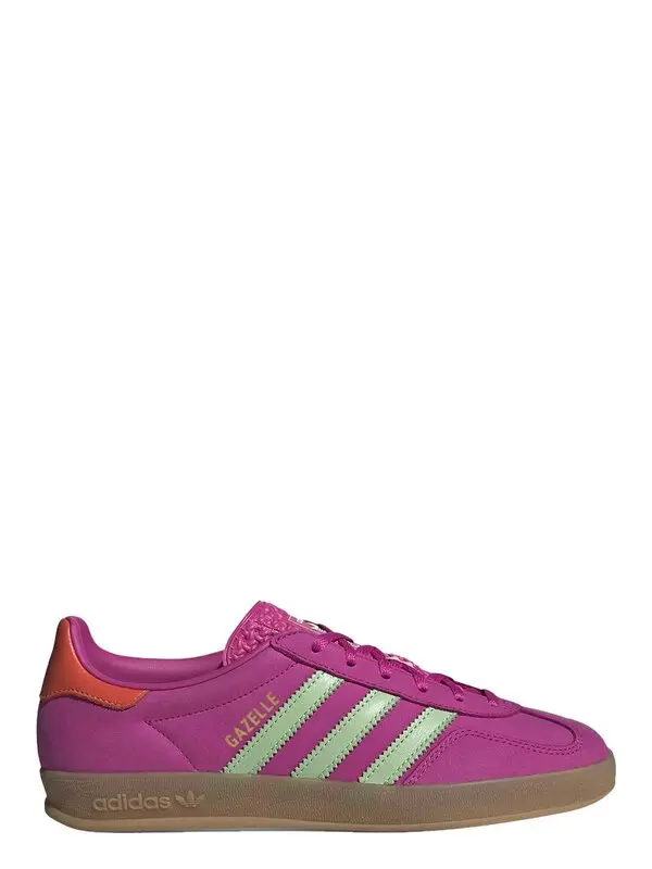 Adidas Gazelle Indoor Sneakers - Semi Lucid Fuchsia/semi Green Spark/signal Coral