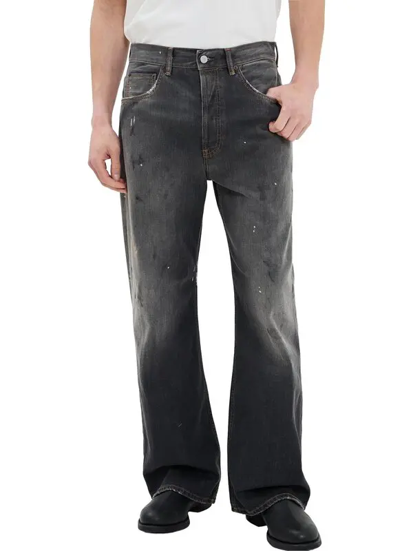 Acne Studios 2021 Loose Fit Jeans - Black Trafalgar