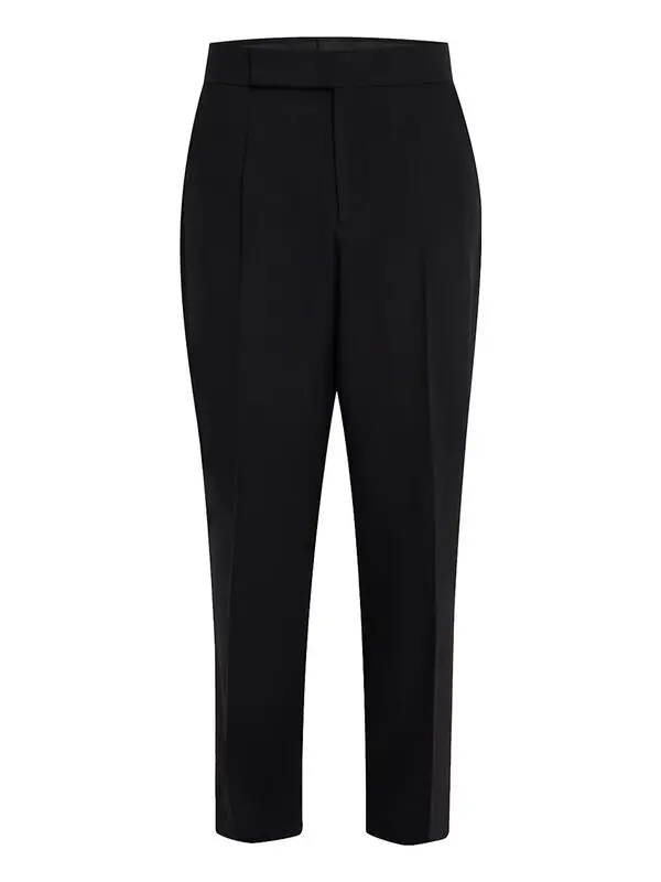 Fear Of God Single-pleat Wool Trousers - Black