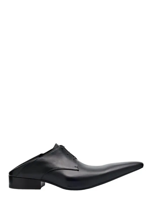 Balenciaga Opera Derby Shoes - 1000 Black