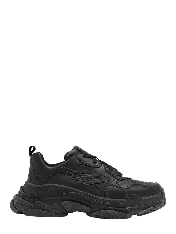 Balenciaga Triple S Low-top Sneakers - 1000 Black