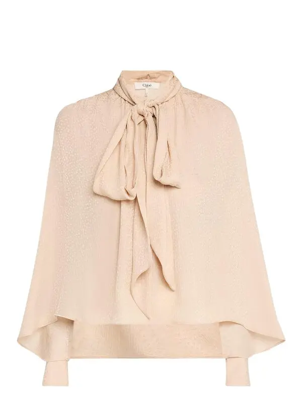 Bow Neck Blouses Editorialist
