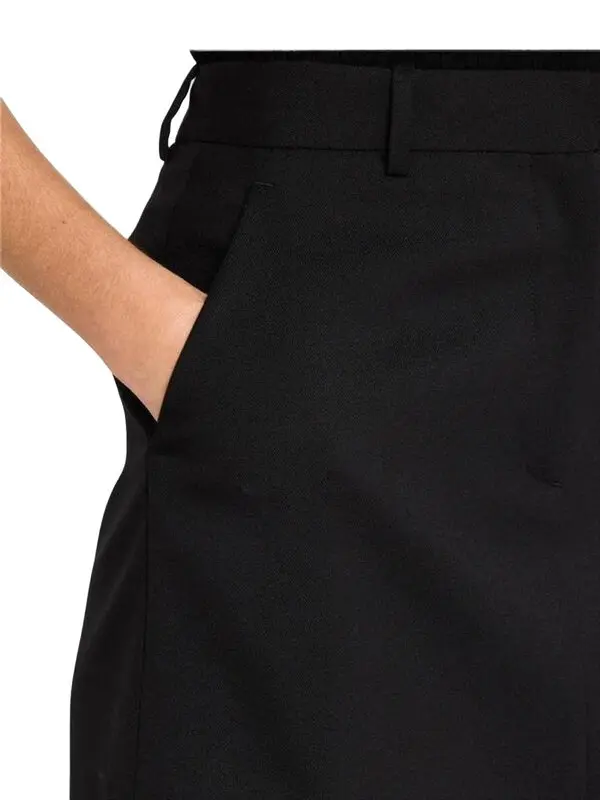 ARGENT A-line Mini Skirt - Black