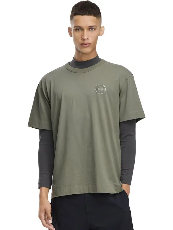 Canada Goose Gladstone Embroidered Relaxed T-shirt - Sagebrush