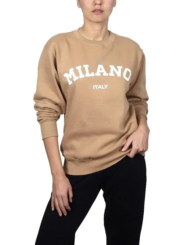 DEPARTURE Milano Sweatshirt - Tan