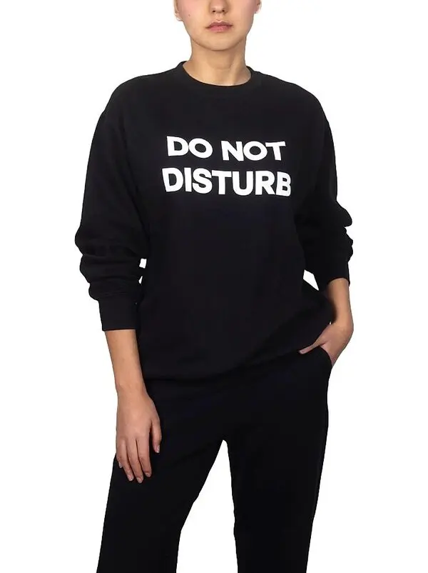 DEPARTURE Do Not Disturb Sweatshirt - Black