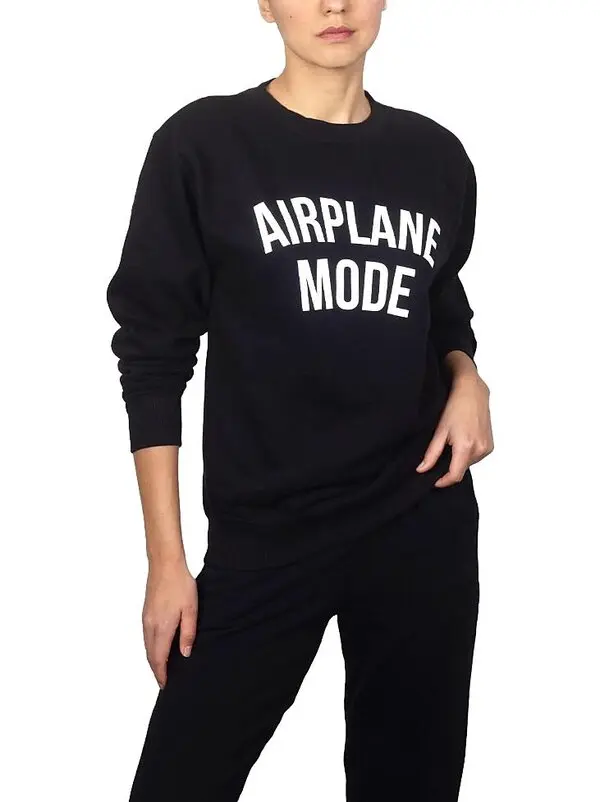 DEPARTURE Airplane Mode Sweatshirt - Black