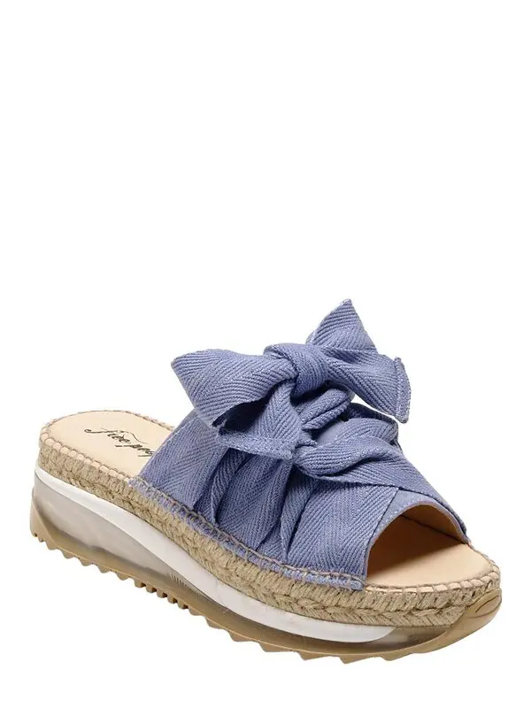 Free People Chapmin Sporty Sandals - Denim