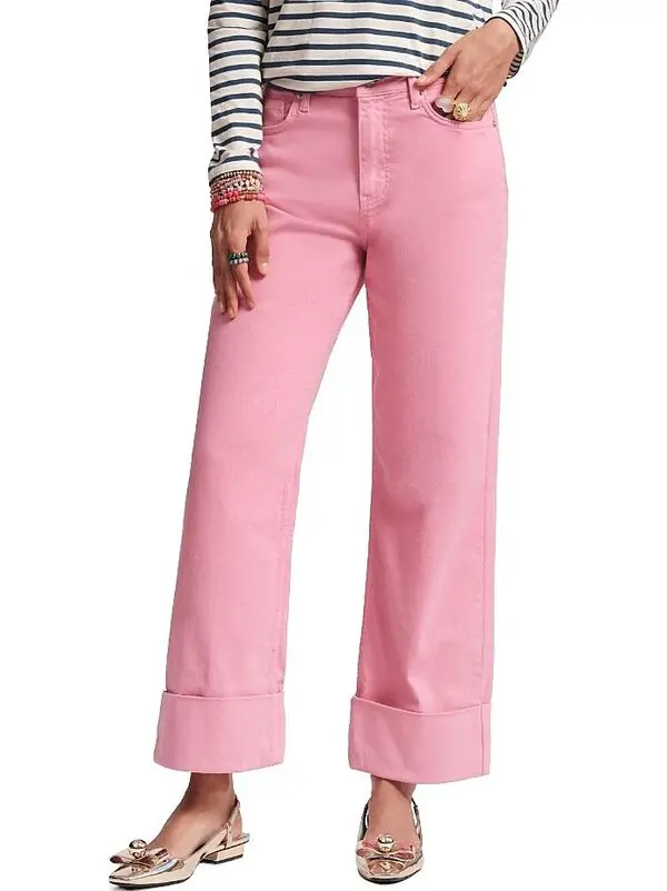 FRANCES VALENTINE Smarty Cuffed Jeans - Pink