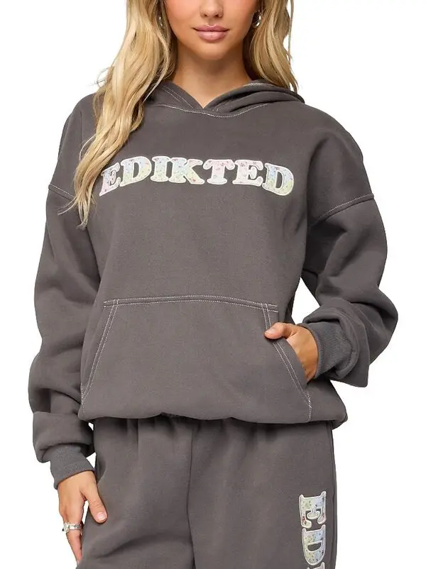 EDIKTED Mili Hoodie - Gray