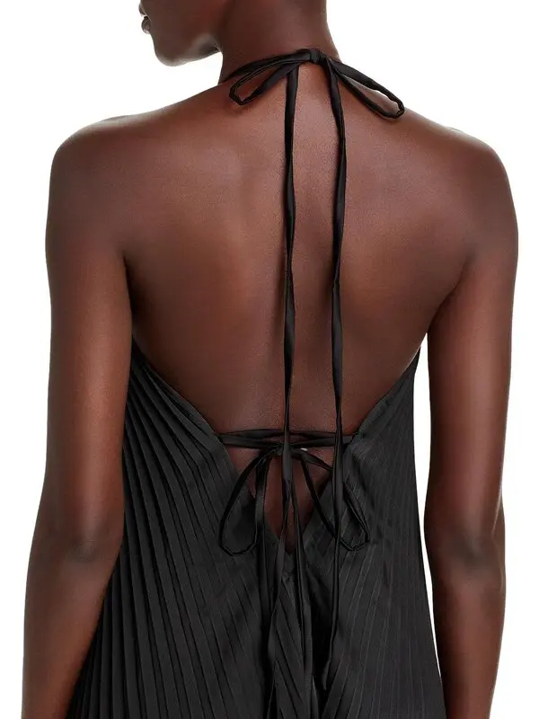 L'IDEE Boheme Halter Gown - Noir