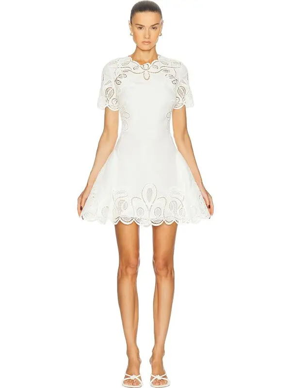 Simkhai Morrigan Mini Dress - Ivory