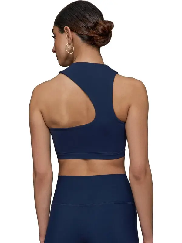 Carbon38 Open Back Bra In Melt - Navy Blazer