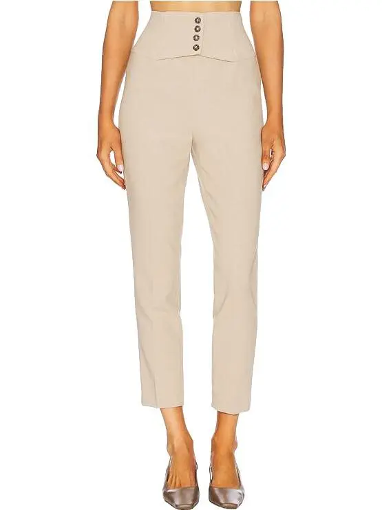 Bardot Corset Pant - Tan