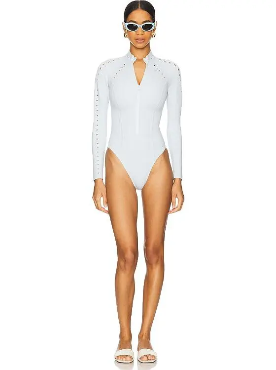GIGI C Riley Surfsuit One Piece - Mist