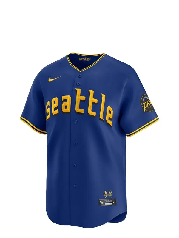 Nike Julio Rodrãguez Seattle Mariners City Connect Mlb Limited Jersey - Blue