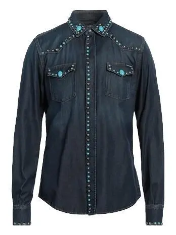 Dolce & Gabbana Denim Shirt Size Cotton - Blue