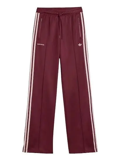 Adidas X Sporty & Rich Track Pants - Maroon