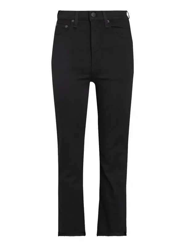 Rag & Bone Wren Cropped Jeans - Black