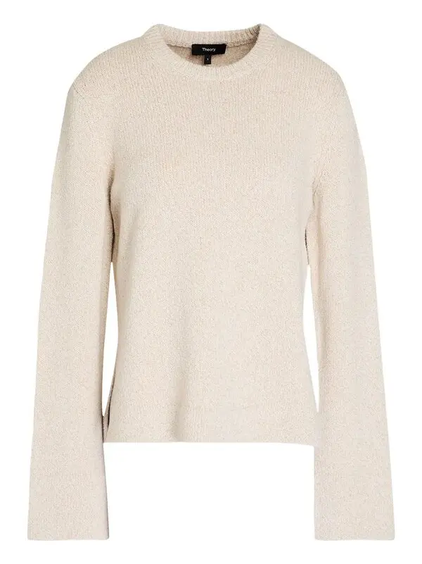 Theory Bouclé-knit Sweater - Beige