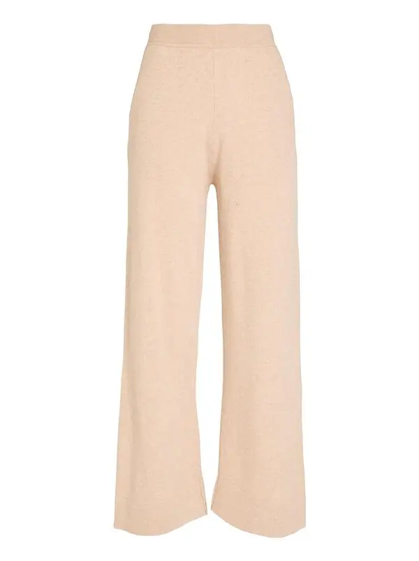 3.1 Phillip Lim Knitted Wide-leg Pants - Sand