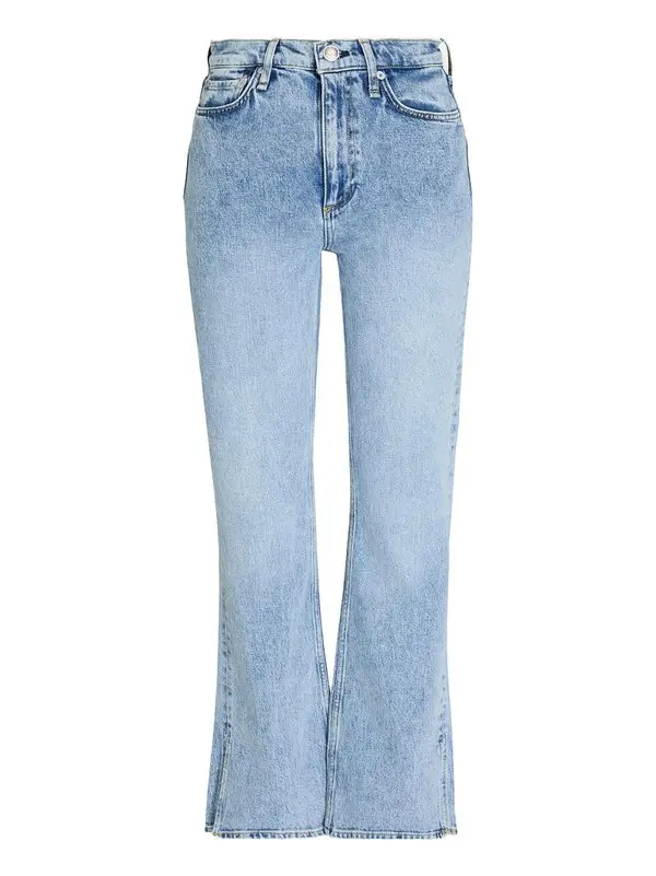 Rag & Bone Peyton High-rise Bootcut Jeans - Light Denim