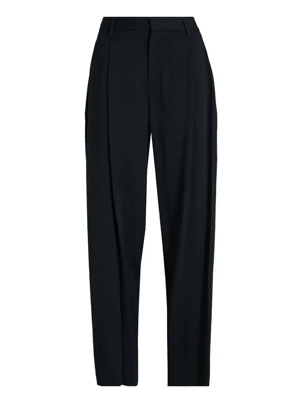 Rag & Bone Cecily Pleated Tapered Pants - Black