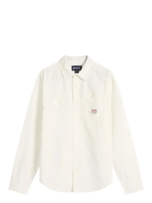 THISISNEVERTHAT Chambray Shirt - White