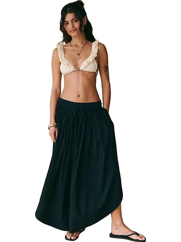 Free People Ultra Wide-leg Pants - Black