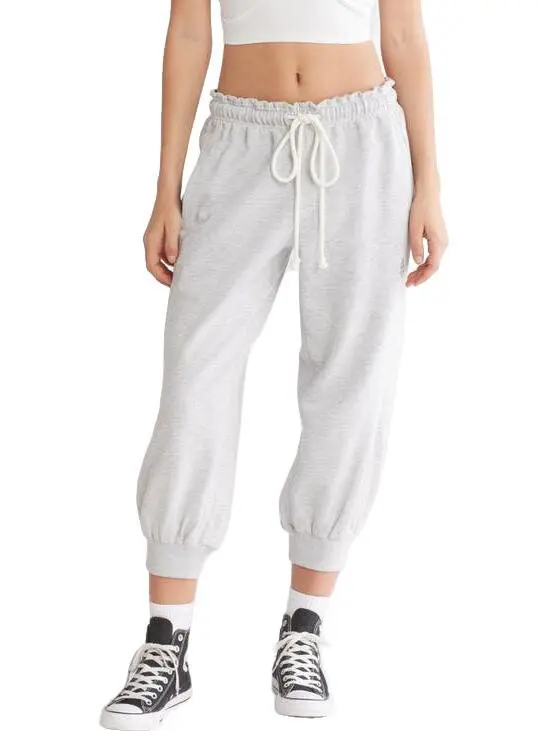 Free People Flutter Joggers - Heather Grey