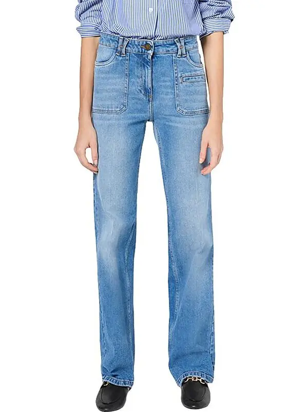 Gerard Darel Ava Straight Jeans - Blue