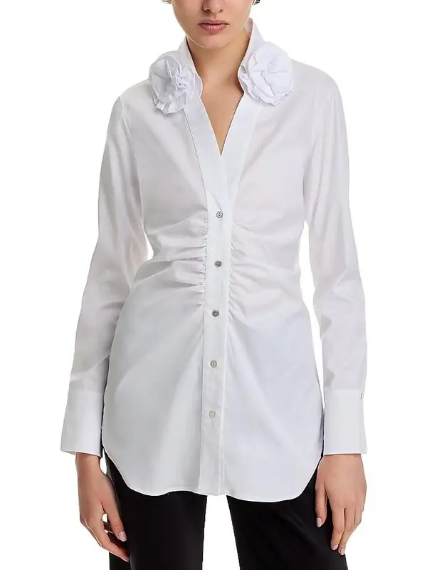 Chiara Boni La Petite Robe Shohry Shirt - Bianco