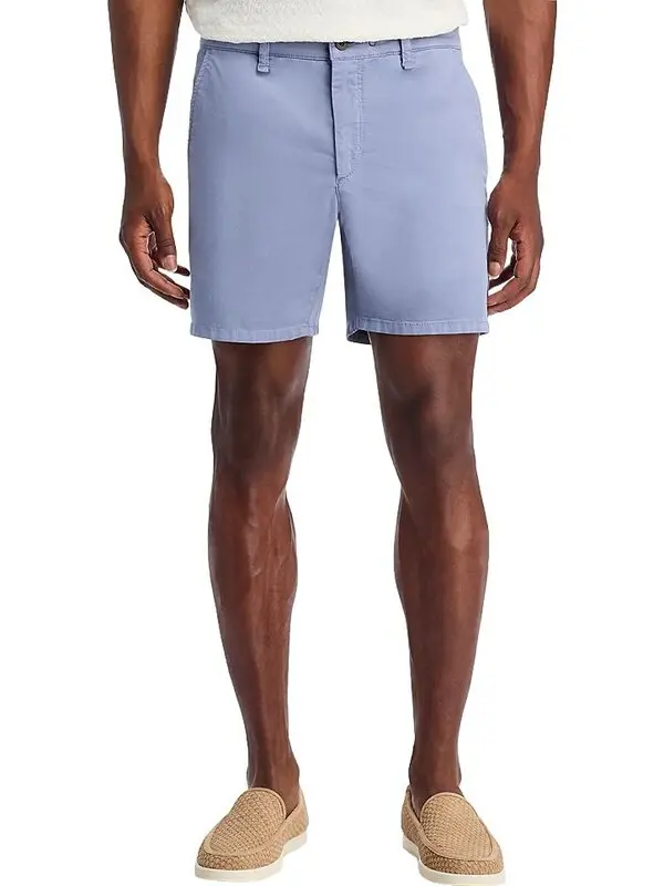 Rag & Bone Slim Fit Chino Shorts - Sky Blue