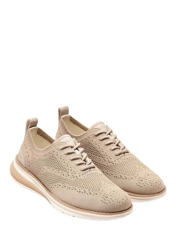 Cole Haan Grand Evolution Stitchlite Lace Up Oxfords - Rye Ivory