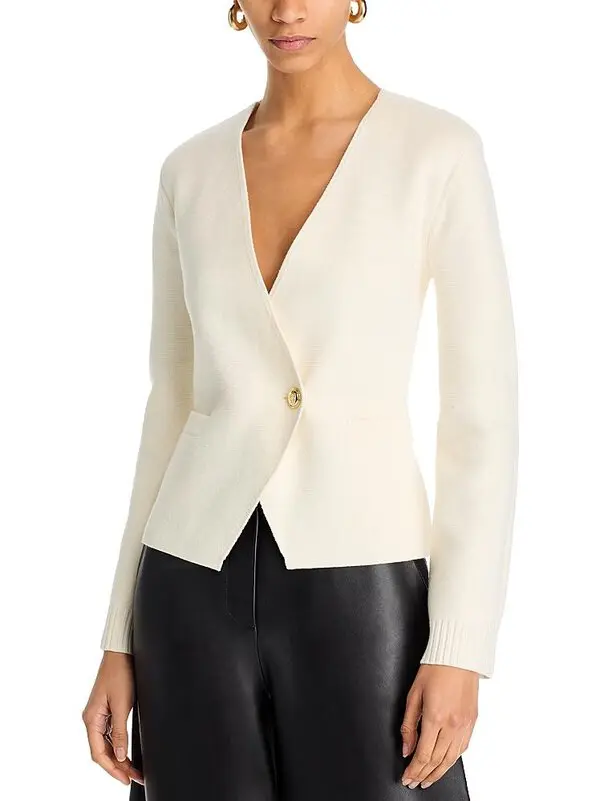 Derek Lam 10 Crosby Minta Cardigan - Blanc De Blanc